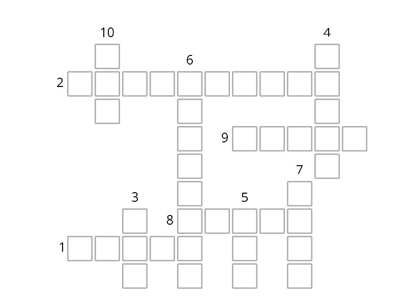 unit 2 - Crossword