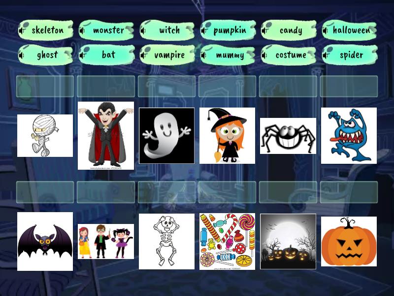 Halloween - Match up