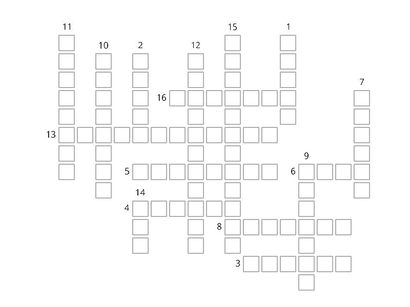 Soo. - Crossword