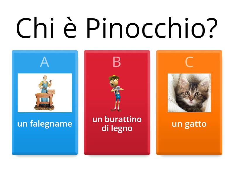 Pinocchio - Quiz