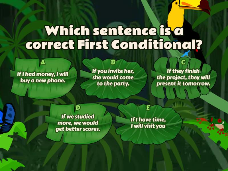 First Conditional - Quiz