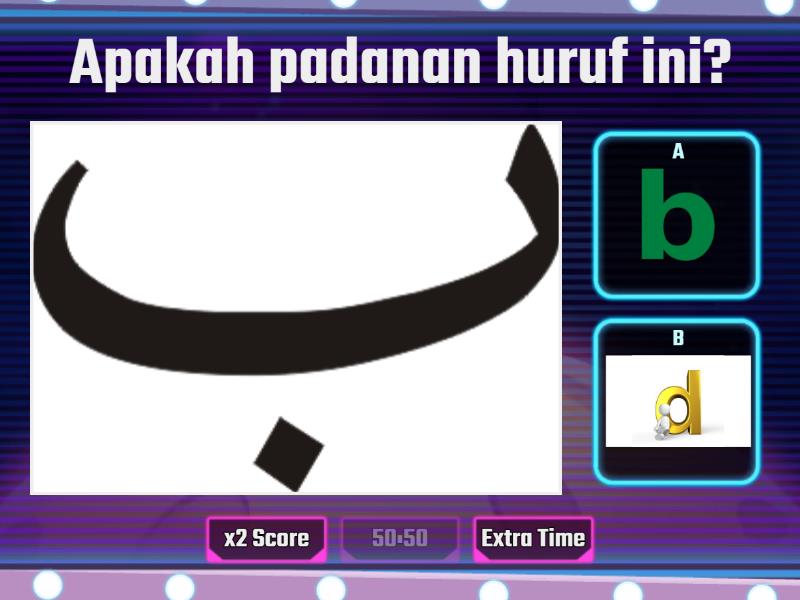 PADANAN HURUF JAWI - Game show de TV