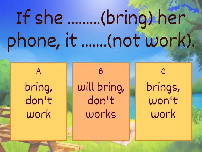 Solutions Pre-Int 5D 1st conditional - Quiz