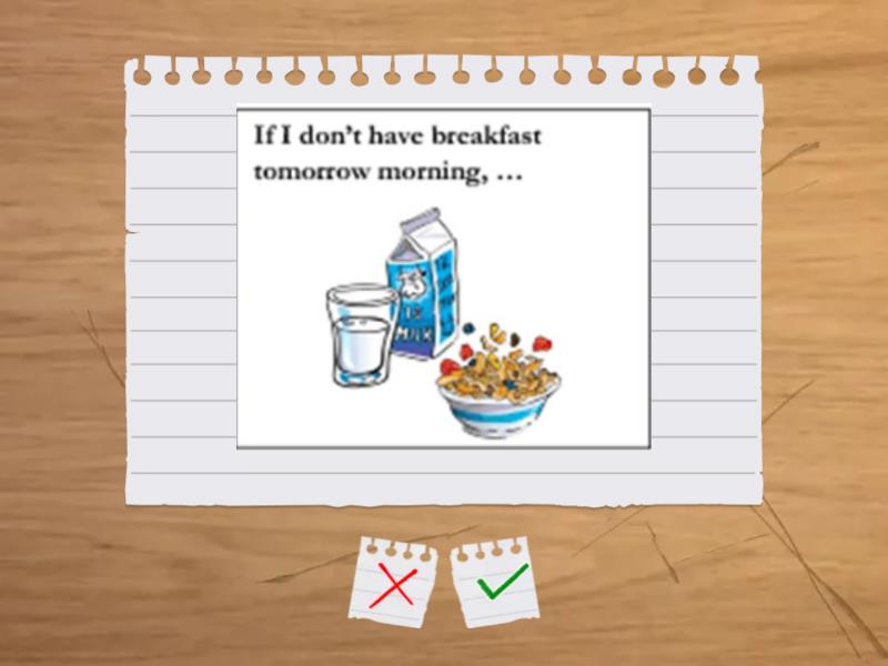 Focus 2 Warm up First conditional - Flash cards