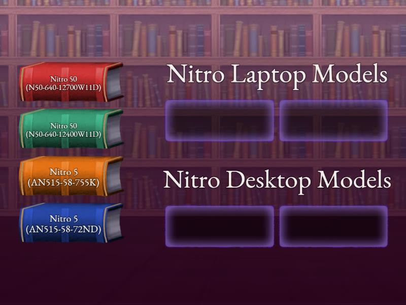 Nitro Series - Group sort