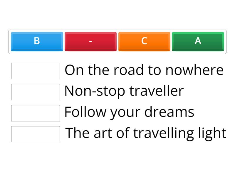 4F - Gist task - Match up
