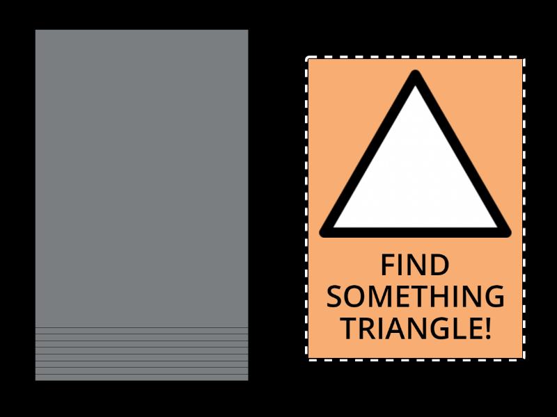 FIND SOMETHING ............ (SHAPES AND COLOURS) - Speaking cards