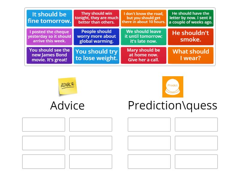 Should: rules - Group sort