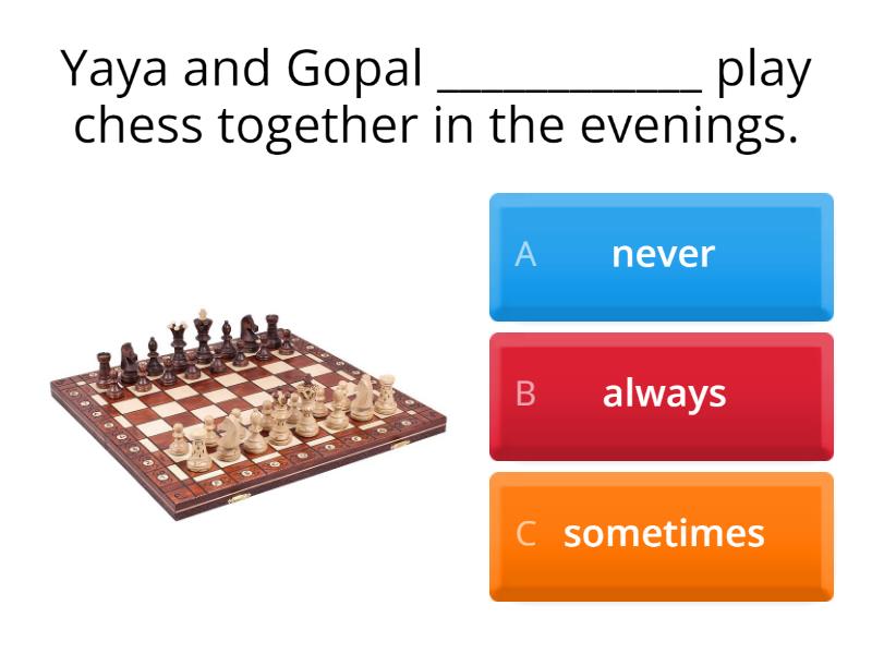 Adverb of Frequency - Quiz