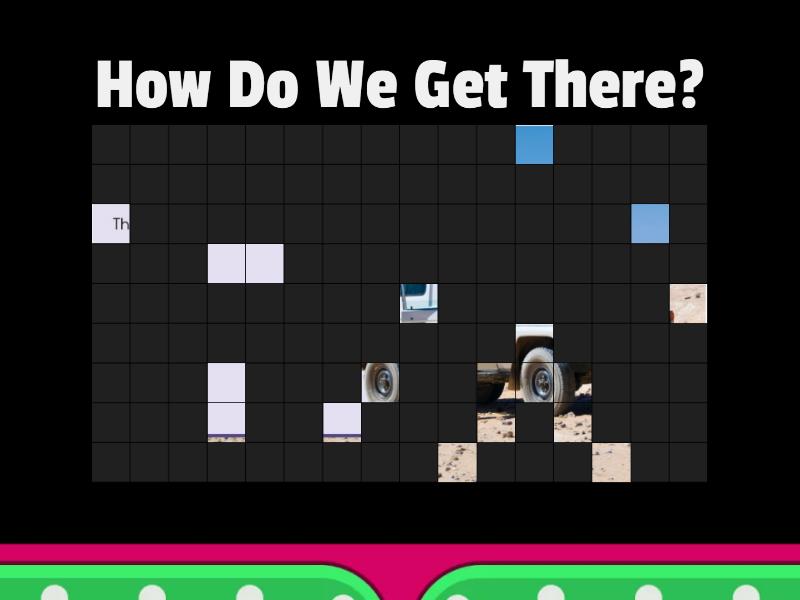 How Do We Get There? - Image quiz