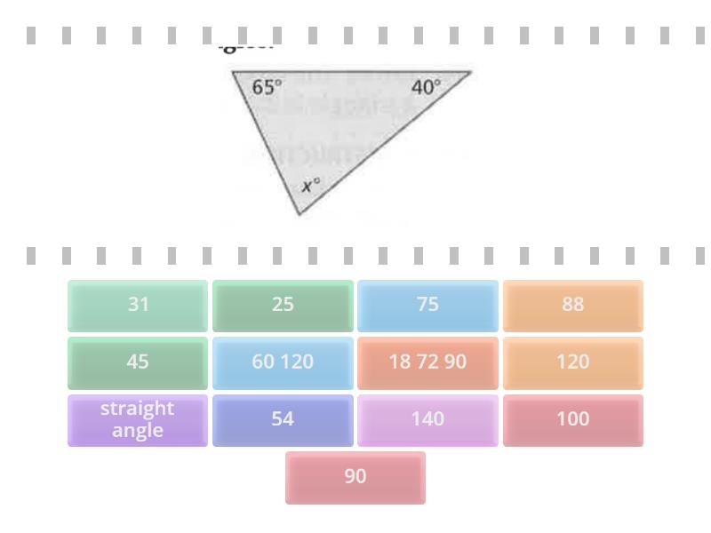 Long 7 angles - Find the match