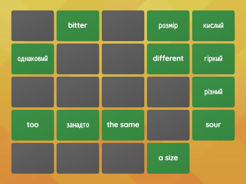 Level 4 Unit 1 lesson 7 - Matching pairs