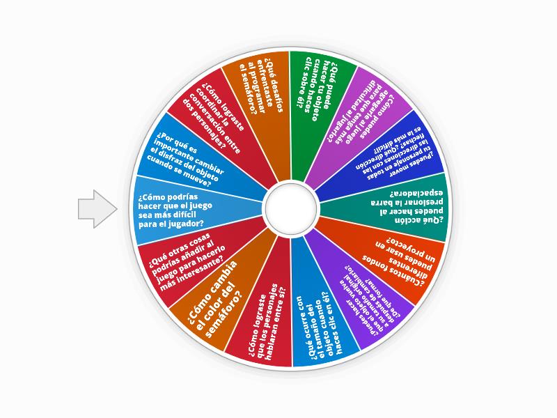 Scratch - Spin the wheel