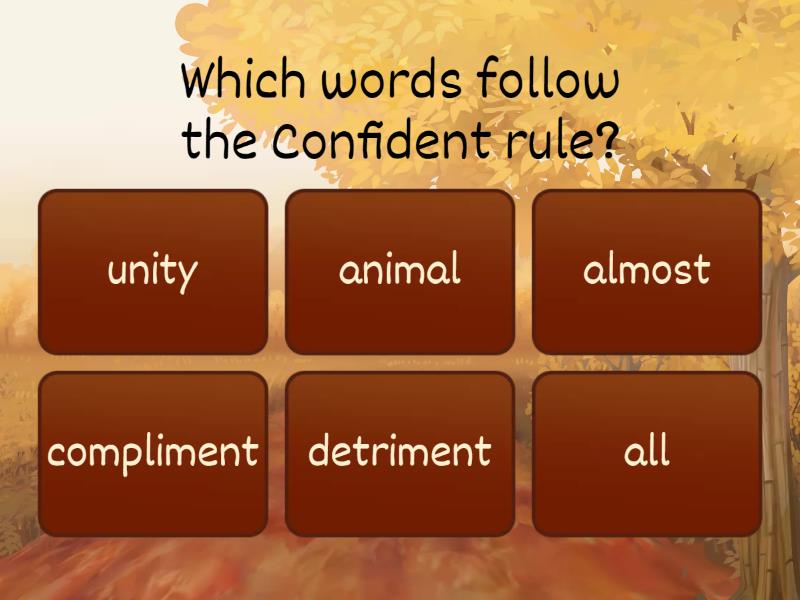 4.Review: Spelling Rules - Quiz