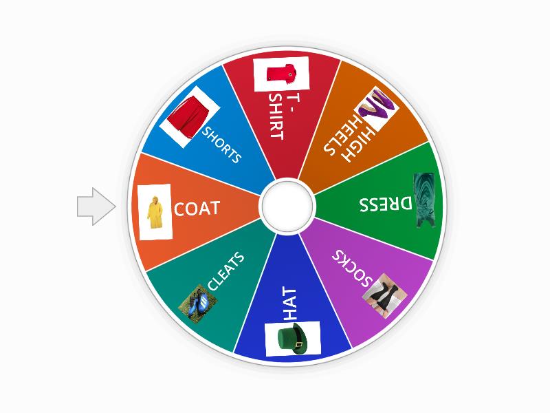 What do football players wear? - Random wheel