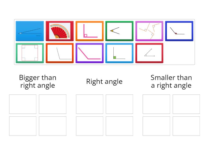 Angle sort - 3rd class - Group sort