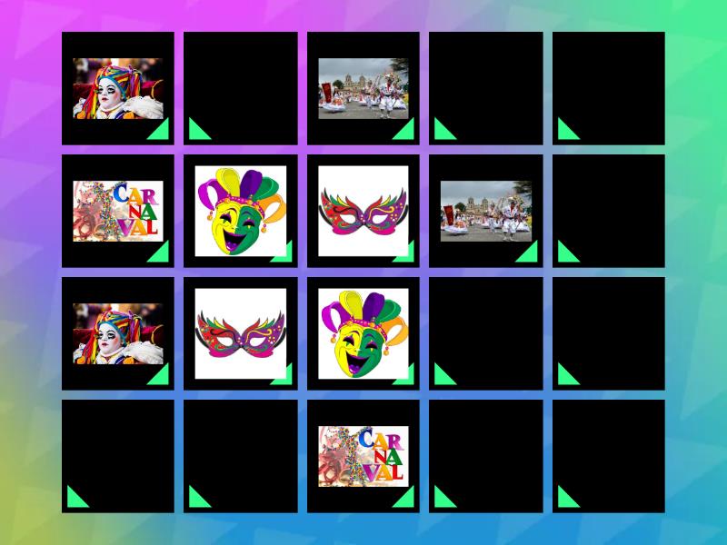 Carnaval - Matching pairs