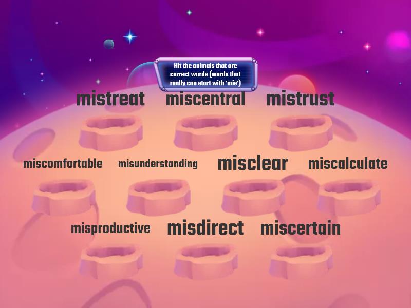 Mis Prefix - Whack-a-mole