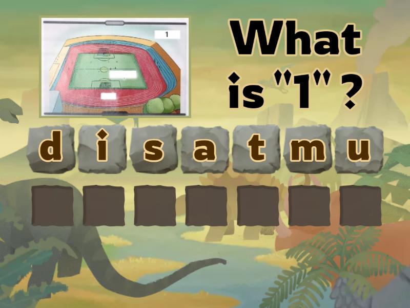 6A Unit4 : Vocabulary - Anagram