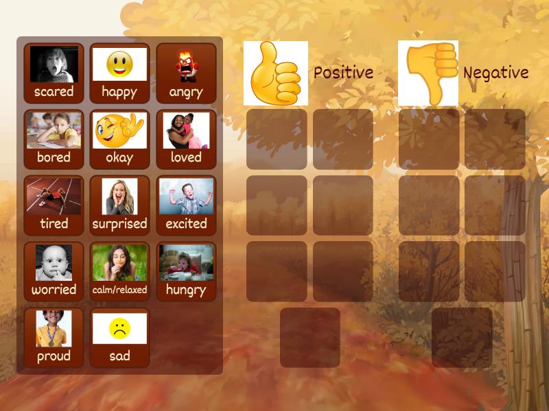 PP2 positive/negative emotions - Group sort