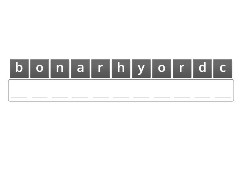 Step 11 Greek elements - Anagram