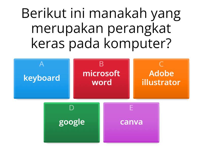 Soal TIK - Quiz