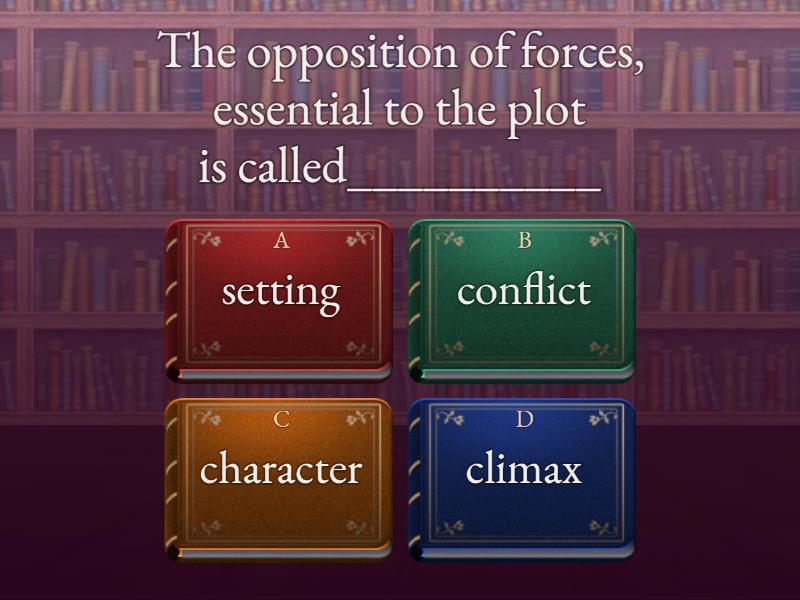 Story Elements and Literary Terms (Intermediate) - Quiz