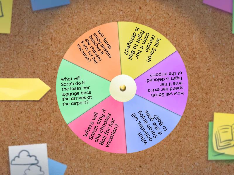 ADULTS L11W1 Reading Comprehension - Spin the wheel
