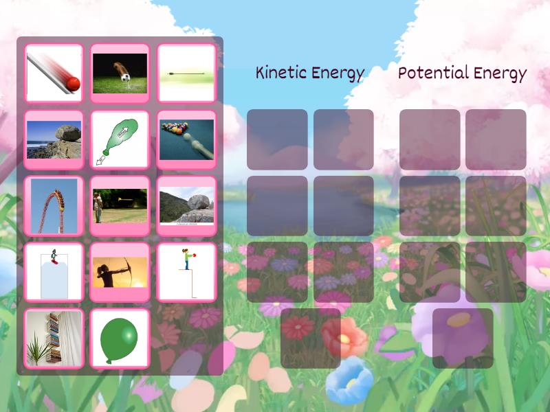 Kinetic and Potential Energy_Quiz - Group sort