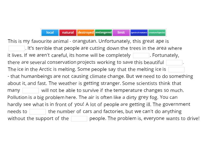 Empower B1+ Unit 5a vocabulary - Complete the sentence