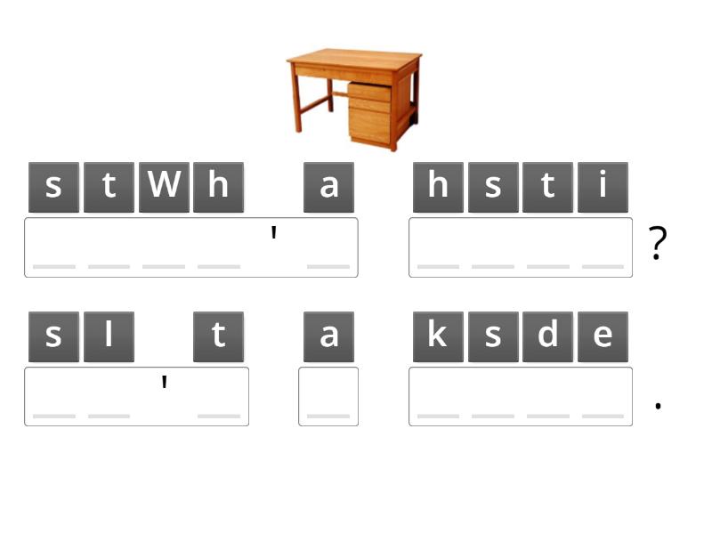 FF starter unit 2 - Anagram