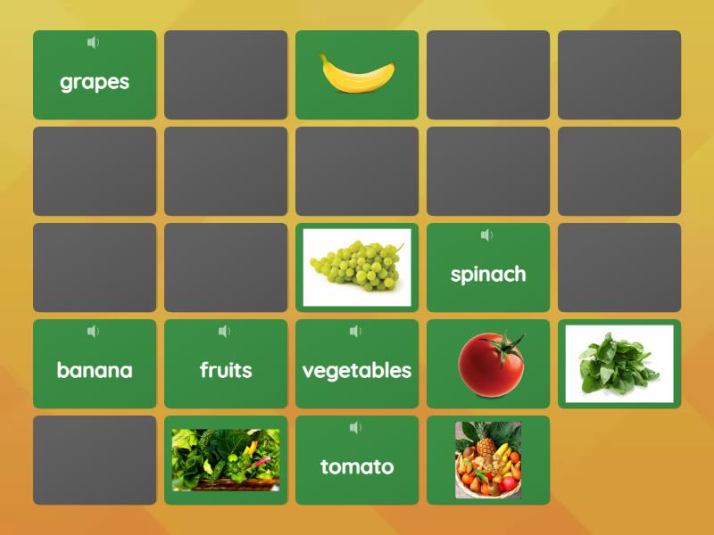 U7 vocabulary - Matching pairs