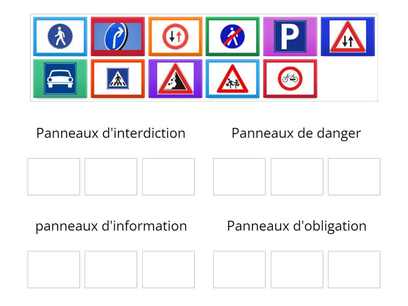 Les panneaux pt. 2 - Group sort
