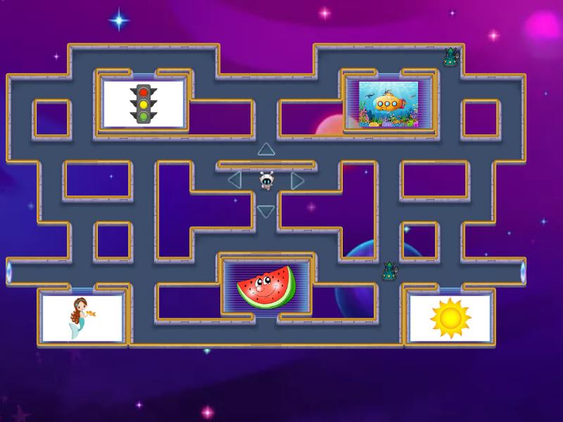 Letra "S s"_Mtra. Faby - Persecución en el laberinto