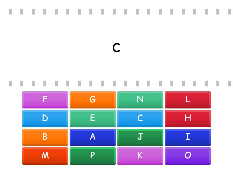 Aa~Pp - Find the match