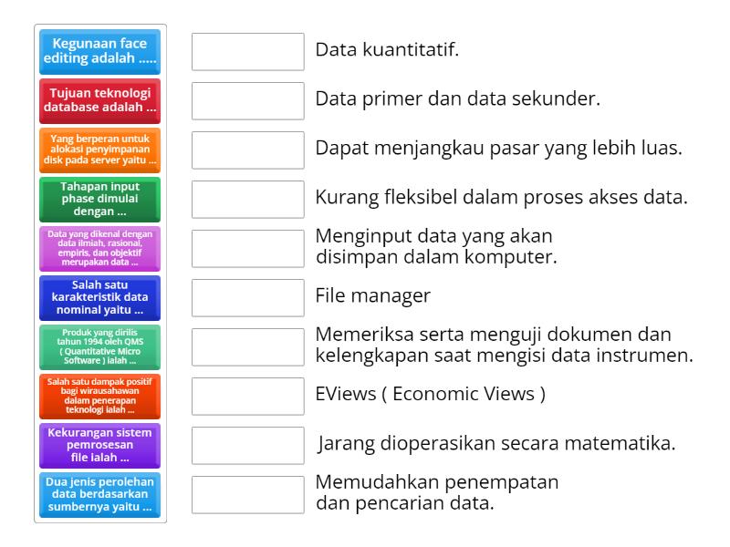 Analisis Data - Match up