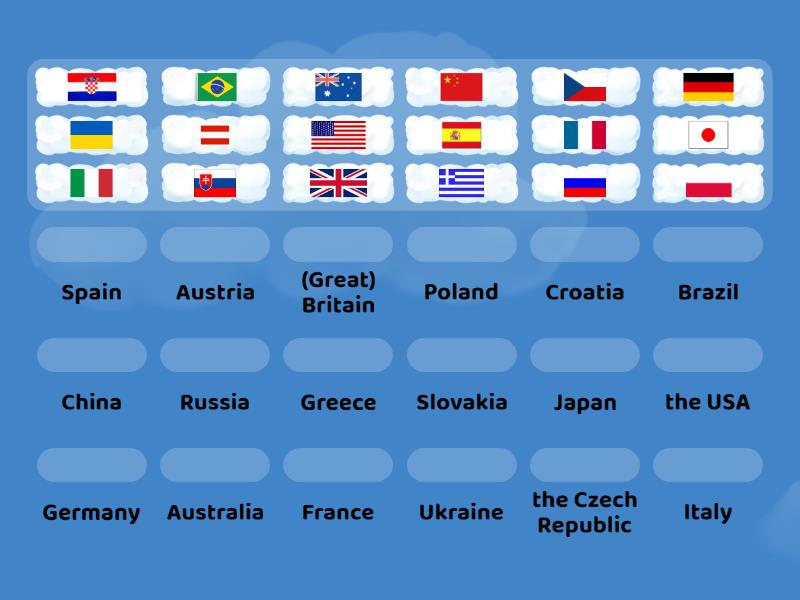 Countries - Match up