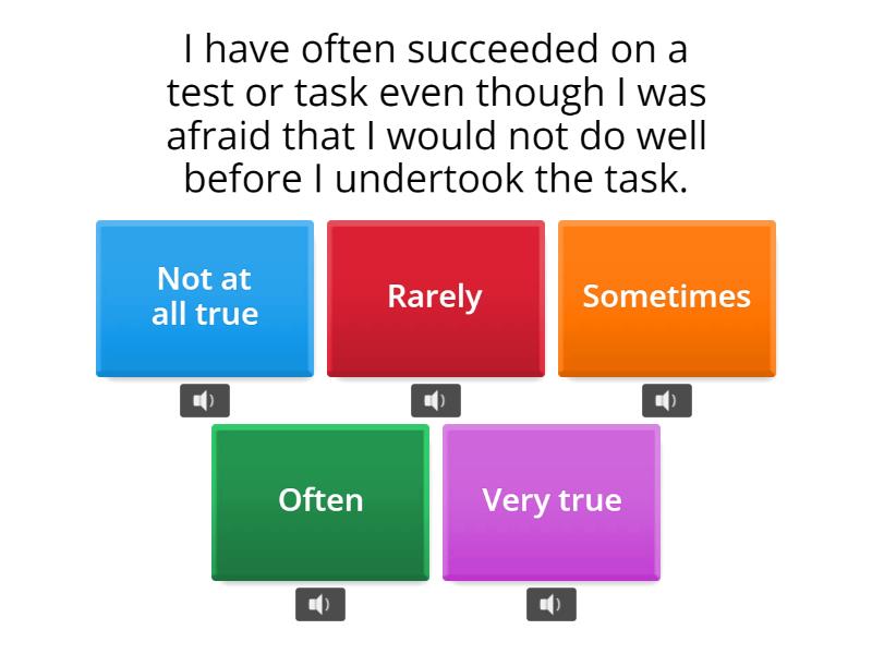 Clance IP Scale - Quiz