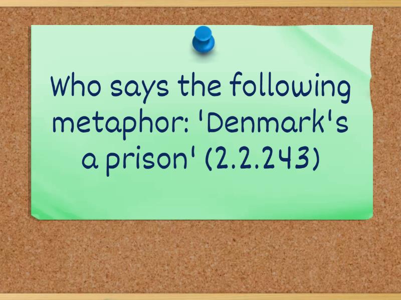 Hamlet Act 2: how much do you remember (part 2) - Flash cards