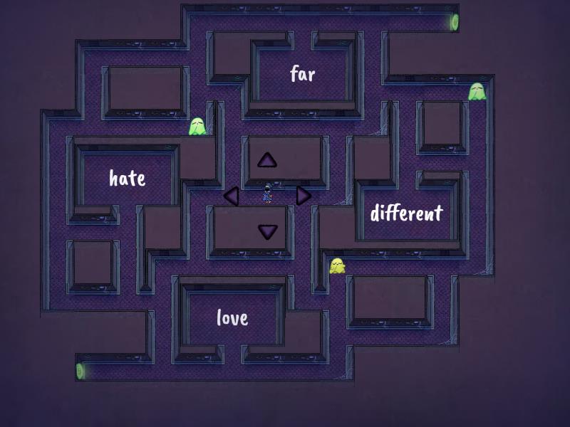 Science Root Words - Maze chase