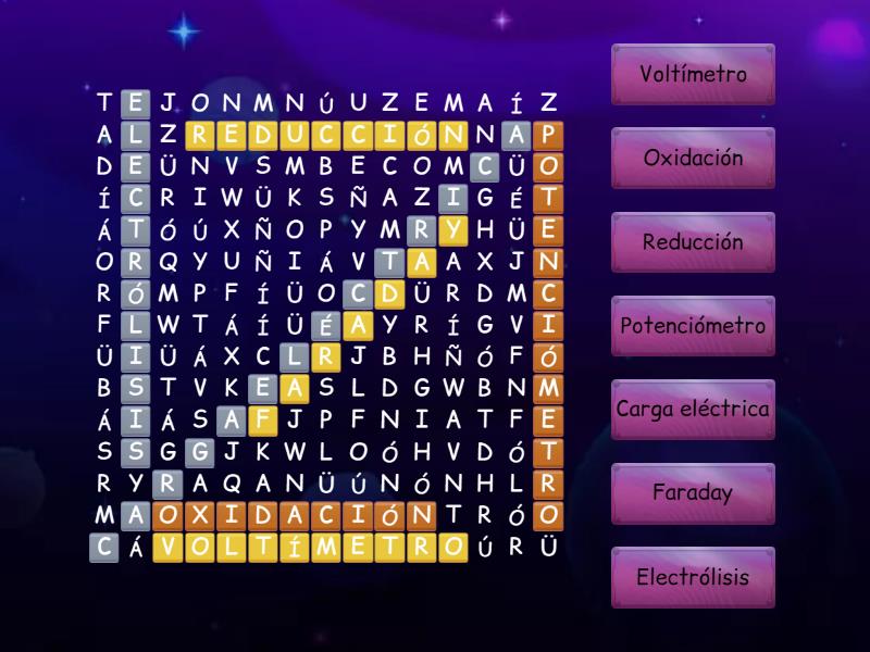 Encuentra Palabras - Wordsearch