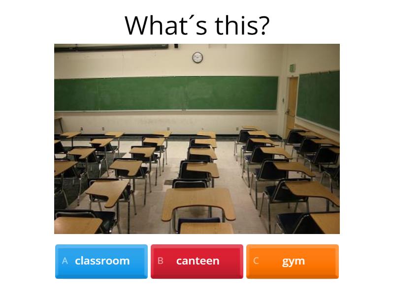 BK-Parts of the School - Quiz