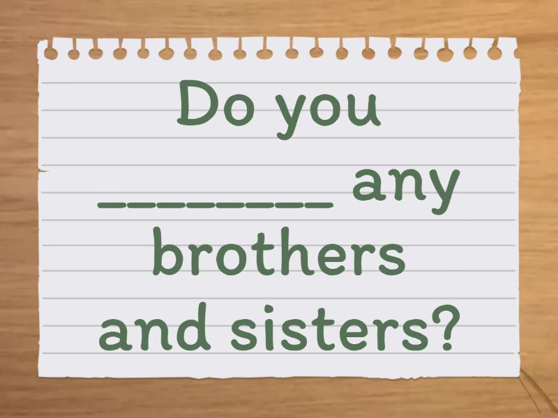 PI1: Getting to know you - Flash cards