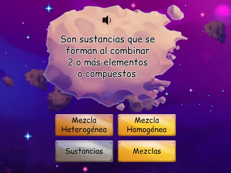 Las mezclas Vocabulario - Find the match