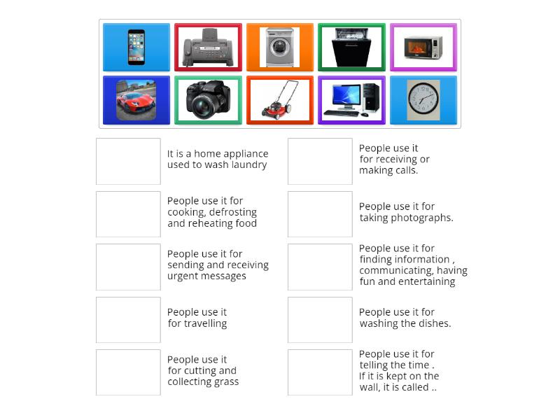 Inventions - Match up