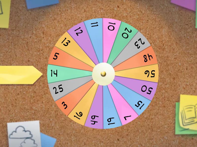 Numbers - Random wheel