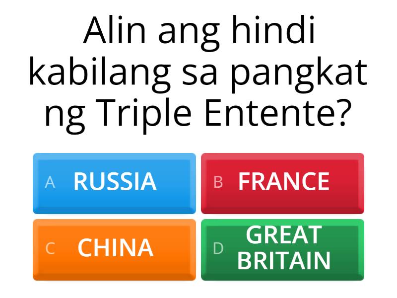 MODULE 3 AP 8 .PILIIN ANG TAMANG SAGOT. LETRA LANG ANG ISULAT - Quiz
