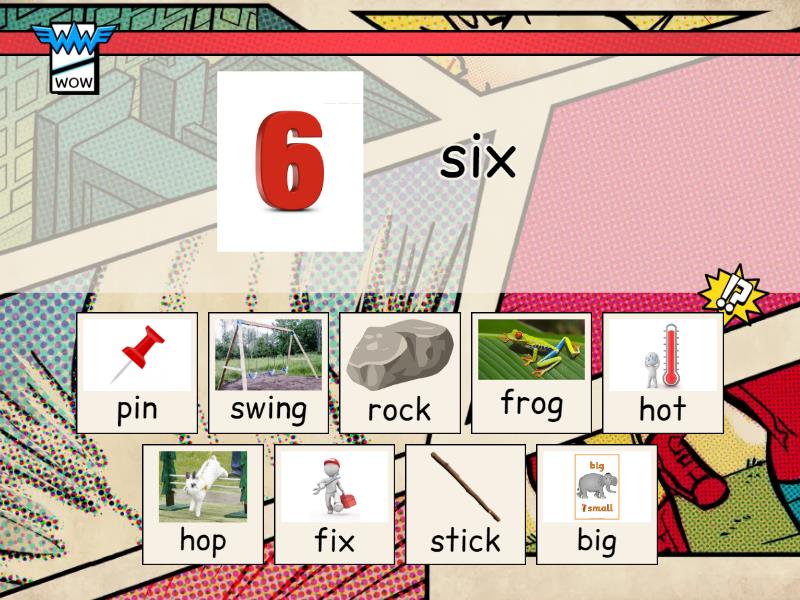 Rhyming words - Find the match