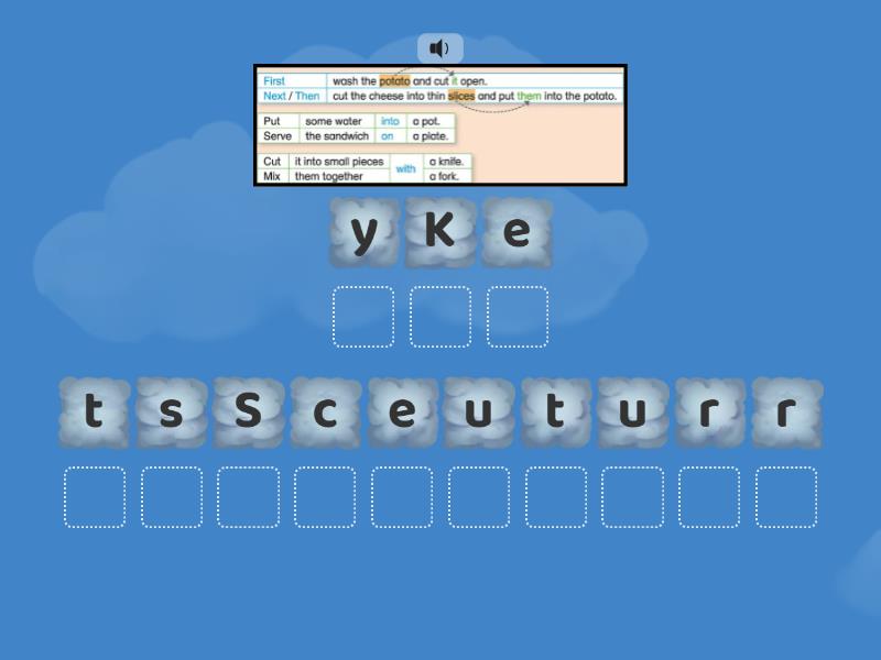 3A Ch7 Key Structures - Anagram
