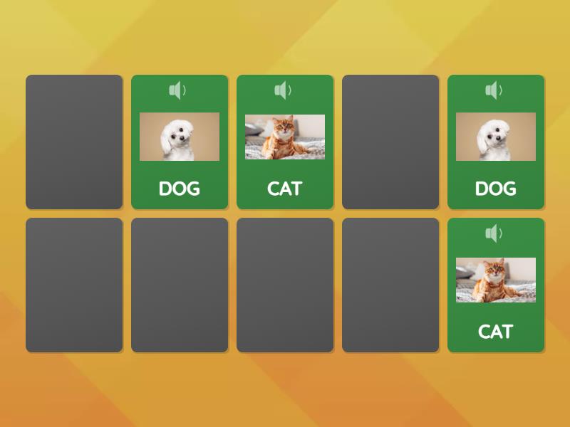 THE CUTEST ANIMALS - Matching pairs